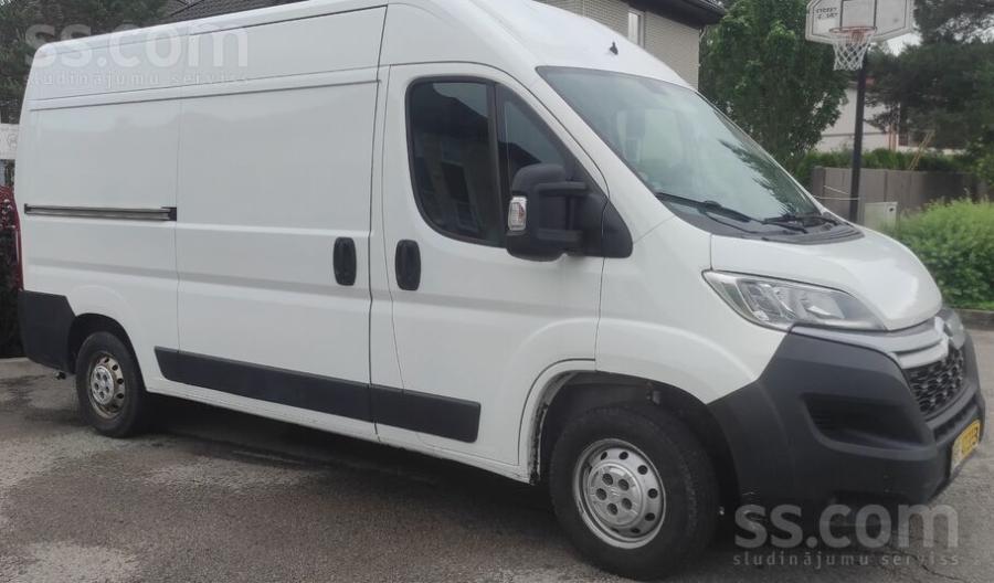 Balts Citroen Jumper 2019 Rīga, ar dzinēja tilpumu 2.00 L un nobraukumu 242 tūkst. km par 9200 €, foto 3 vietnē AUTOMOTO.COM.LV