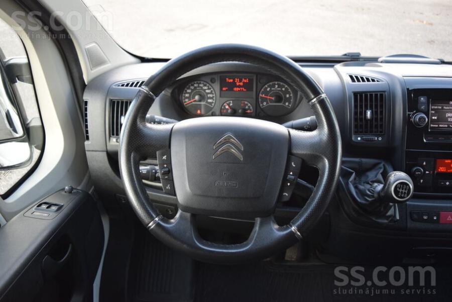 Balts Citroen Jumper 2021 Rīga, ar dzinēja tilpumu 2.20 L un nobraukumu 133 tūkst. km par 13900 €, foto 16 vietnē AUTOMOTO.COM.LV