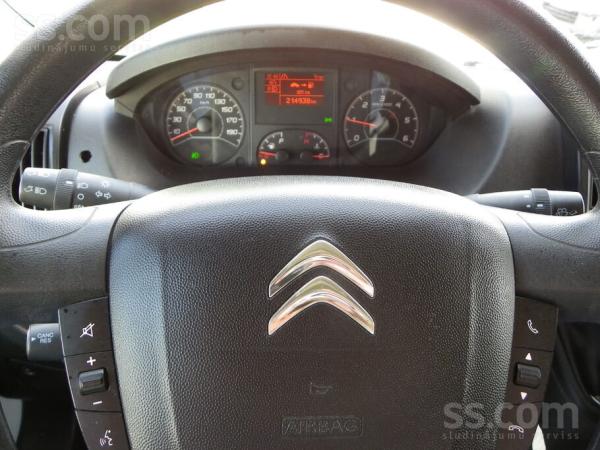 Balts Citroen Jumper 2021 Valka, ar dzinēja tilpumu 2.20 L un nobraukumu 214 tūkst. km par 11900 €, foto 9 vietnē AUTOMOTO.COM.LV