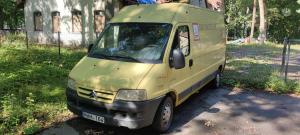 Yellow Citroen Jumper 2005 in Silute, with an engine capacity of 2.80 L and mileage of 300 thousand km for 1200 €, photo  on AUTOMOTO.COM.LV