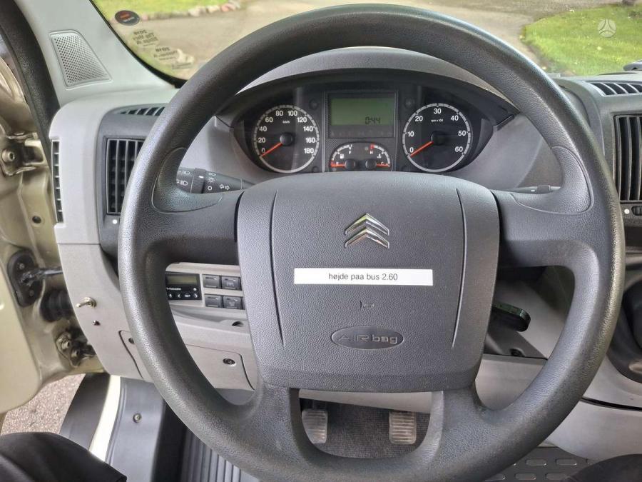 Dzeltens Citroen Jumper 2010 Jurbarkas, ar dzinēja tilpumu 2.20 L un nobraukumu 158 tūkst. km par 10850 €, foto 33 vietnē AUTOMOTO.COM.LV