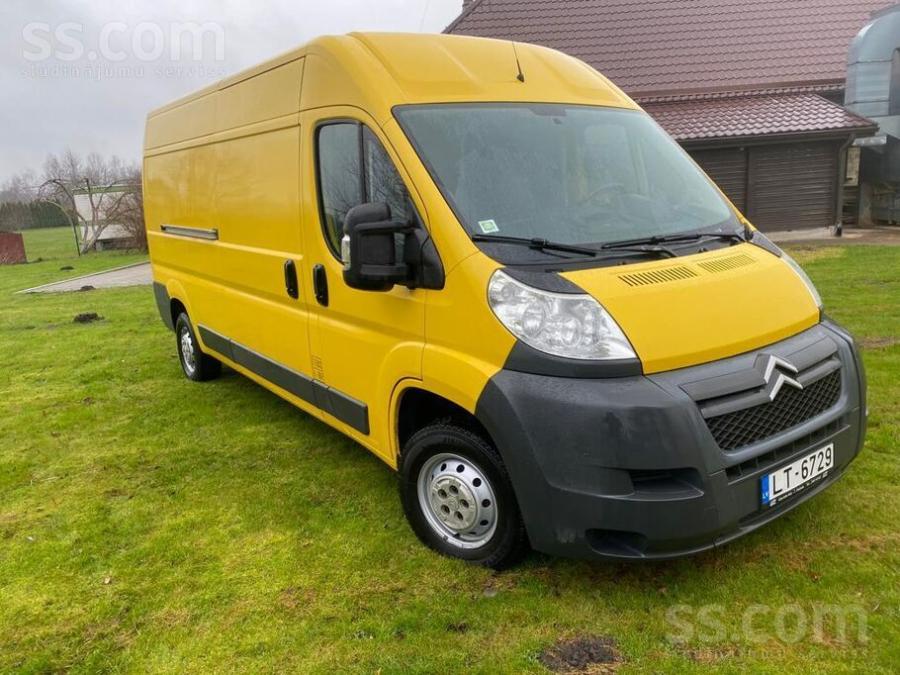 Yellow Citroen Jumper 2013 in Riga, with an engine capacity of 2.20 L and mileage of 0 thousand km for 6990 €, photo 3 on AUTOMOTO.COM.LV