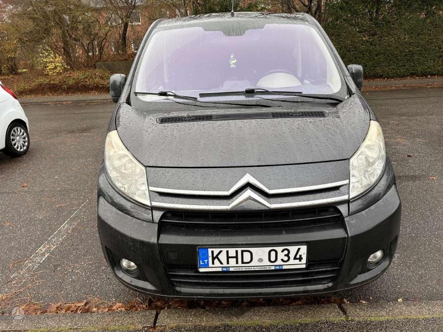 Black Citroen Jumpy 2008 in Kaunas, with an engine capacity of 2.00 L and mileage of 309 thousand km for 4000 €, photo 3 on AUTOMOTO.COM.LV
