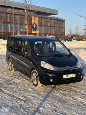 Black Citroen Jumpy 2013 in Klaipeda, with an engine capacity of 2.00 L and mileage of 278 thousand km for 7200 €, photo  on AUTOMOTO.COM.LV