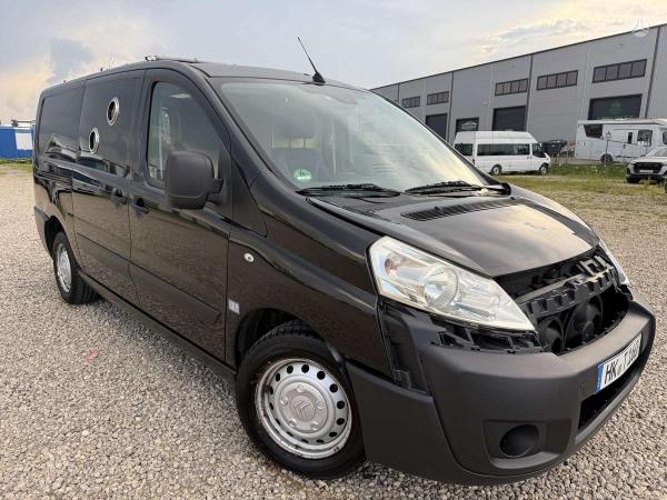 Black Citroen Jumpy 2013 in Vilnius, with an engine capacity of 2.00 L and mileage of 80 thousand km for 3000 €, photo 1 on AUTOMOTO.COM.LV
