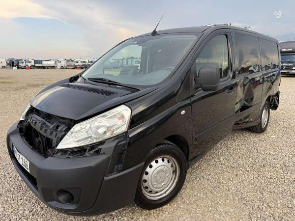 Black Citroen Jumpy 2013 in Vilnius, with an engine capacity of 2.00 L and mileage of 80 thousand km for 3000 €, photo 2 on AUTOMOTO.COM.LV
