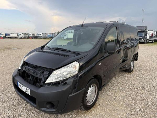 Black Citroen Jumpy 2013 in Vilnius, with an engine capacity of 2.00 L and mileage of 80 thousand km for 3000 €, photo 7 on AUTOMOTO.COM.LV