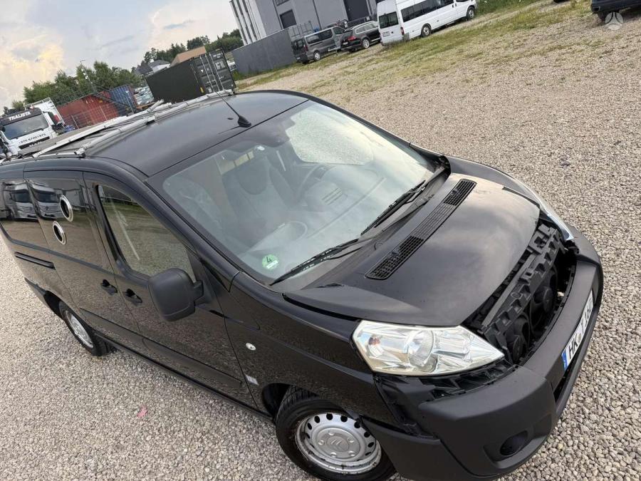 Black Citroen Jumpy 2013 in Vilnius, with an engine capacity of 2.00 L and mileage of 80 thousand km for 3000 €, photo 31 on AUTOMOTO.COM.LV