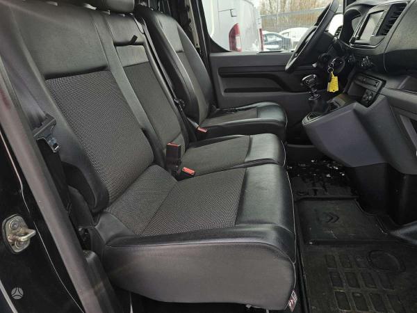 Melns Citroen Jumpy 2018 Pakruojis, ar dzinēja tilpumu 2.00 L un nobraukumu 264 tūkst. km par 6100 €, foto 11 vietnē AUTOMOTO.COM.LV