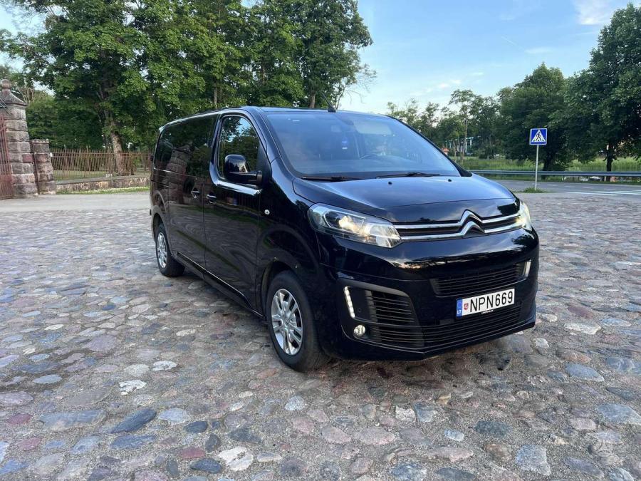 Black Citroen Jumpy 2021 in Rokiskis, with an engine capacity of 2.00 L and mileage of 167 thousand km for 10300 €, photo 1 on AUTOMOTO.COM.LV