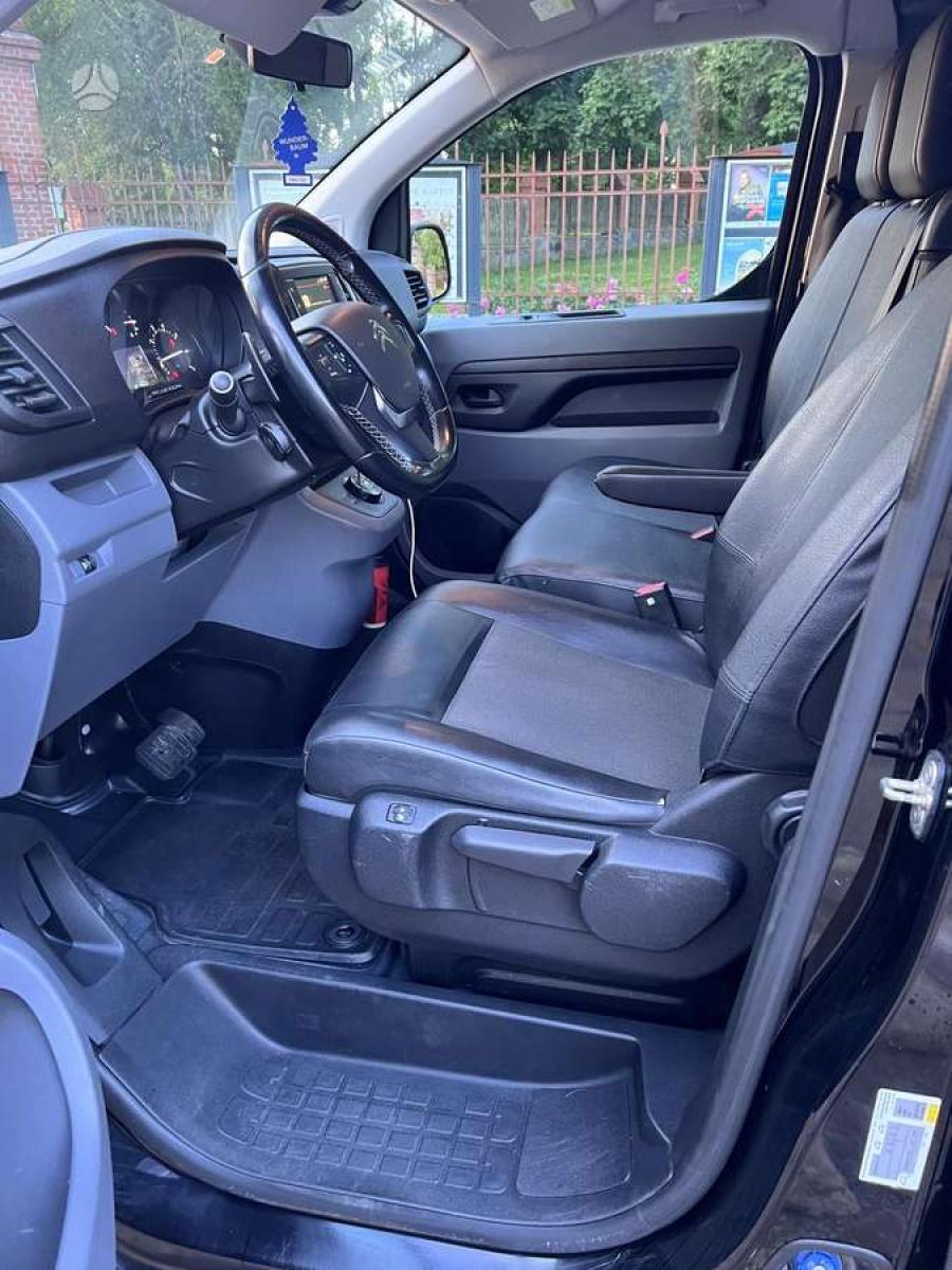 Black Citroen Jumpy 2021 in Rokiskis, with an engine capacity of 2.00 L and mileage of 167 thousand km for 10300 €, photo 10 on AUTOMOTO.COM.LV