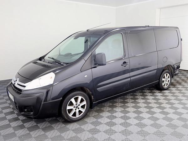 Black Citroen Jumpy 2013 in Tallinn, with an engine capacity of 2.00 L and mileage of 344 thousand km for 1699 €, photo 2 on AUTOMOTO.COM.LV