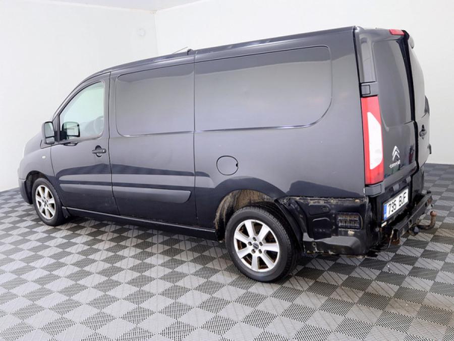 Black Citroen Jumpy 2013 in Tallinn, with an engine capacity of 2.00 L and mileage of 344 thousand km for 1699 €, photo 5 on AUTOMOTO.COM.LV