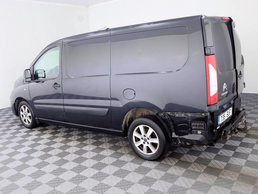 Black Citroen Jumpy 2013 in Tallinn, with an engine capacity of 2.00 L and mileage of 344 thousand km for 1699 €, photo 12 on AUTOMOTO.COM.LV