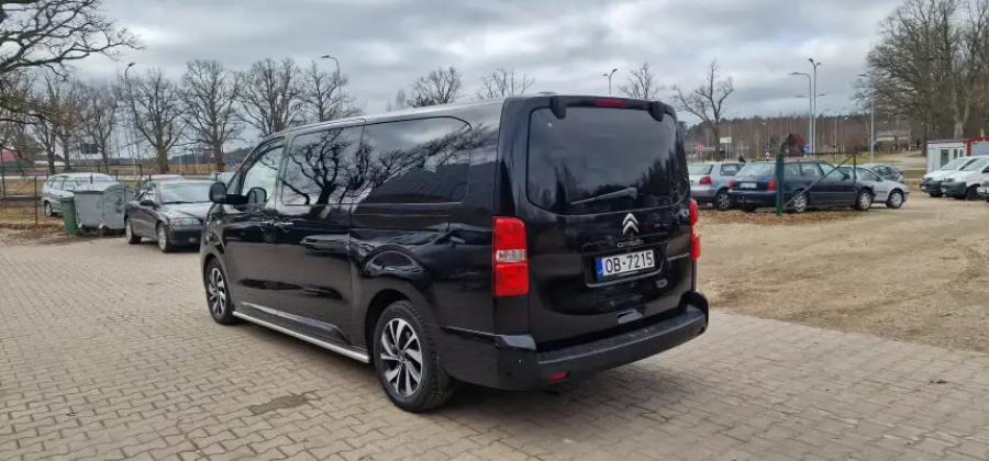 Black Citroen Jumpy 2017 in Valmiera, with an engine capacity of 2.00 L and mileage of 175 thousand km for 19000 €, photo 5 on AUTOMOTO.COM.LV