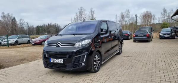 Черный Ситроен Jumpy 2017 в Валмиера, объемом двигателя 2.00 л и пробегом 175 тыс. км за 19000 €, фото 6 на AUTOMOTO.COM.LV