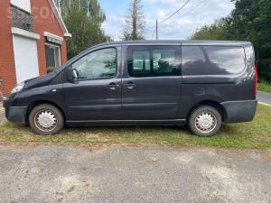 Black Citroen Jumpy 2016 in Riga, with an engine capacity of 2.00 L and mileage of 239 thousand km for 8000 €, photo 6 on AUTOMOTO.COM.LV