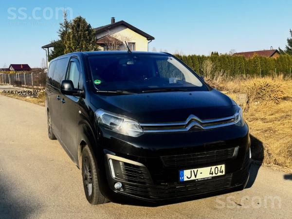 Melns Citroen Jumpy 2018 Rīga, ar dzinēja tilpumu 2.00 L un nobraukumu 226 tūkst. km par 19000 €, foto  vietnē AUTOMOTO.COM.LV