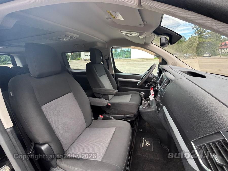 Melns Citroen Jumpy 2020 Paide, ar dzinēja tilpumu 1.50 L un nobraukumu 179 tūkst. km par 16690 €, foto 11 vietnē AUTOMOTO.COM.LV