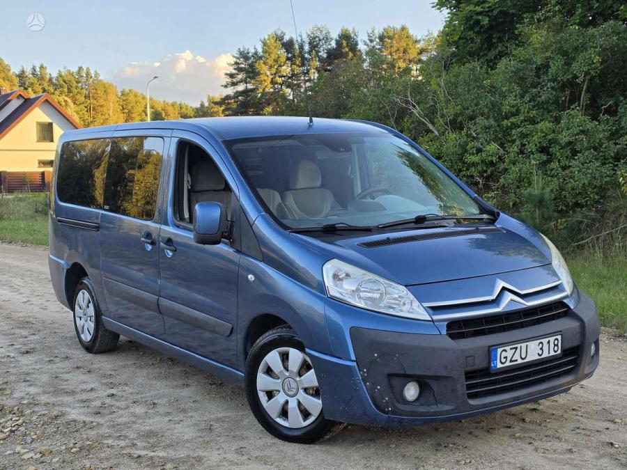 Blue Citroen Jumpy 2011 in Silute, with an engine capacity of 2.00 L and mileage of 400 thousand km for 3000 €, photo 8 on AUTOMOTO.COM.LV