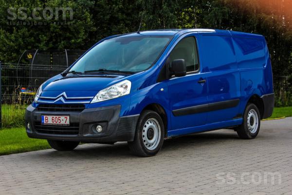 Zils Citroen Jumpy 2010 Jelgava, ar dzinēja tilpumu 2.00 L un nobraukumu 196 tūkst. km par 4596 €, foto 1 vietnē AUTOMOTO.COM.LV