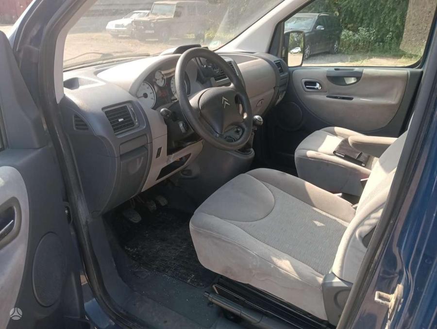 Zils Citroen Jumpy 2008 Utena, ar dzinēja tilpumu 2.00 L un nobraukumu 315 tūkst. km par 3650 €, foto 8 vietnē AUTOMOTO.COM.LV