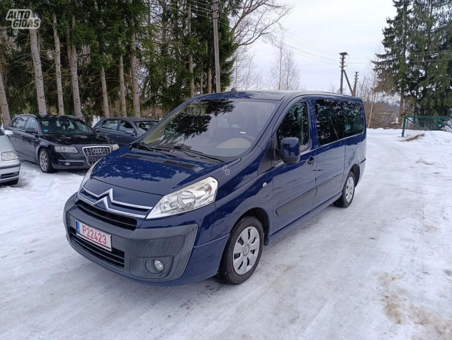 Blue Citroen Jumpy 2010 in Sirvintos, with an engine capacity of 2.00 L and mileage of 349 thousand km for 5500 €, photo 1 on AUTOMOTO.COM.LV