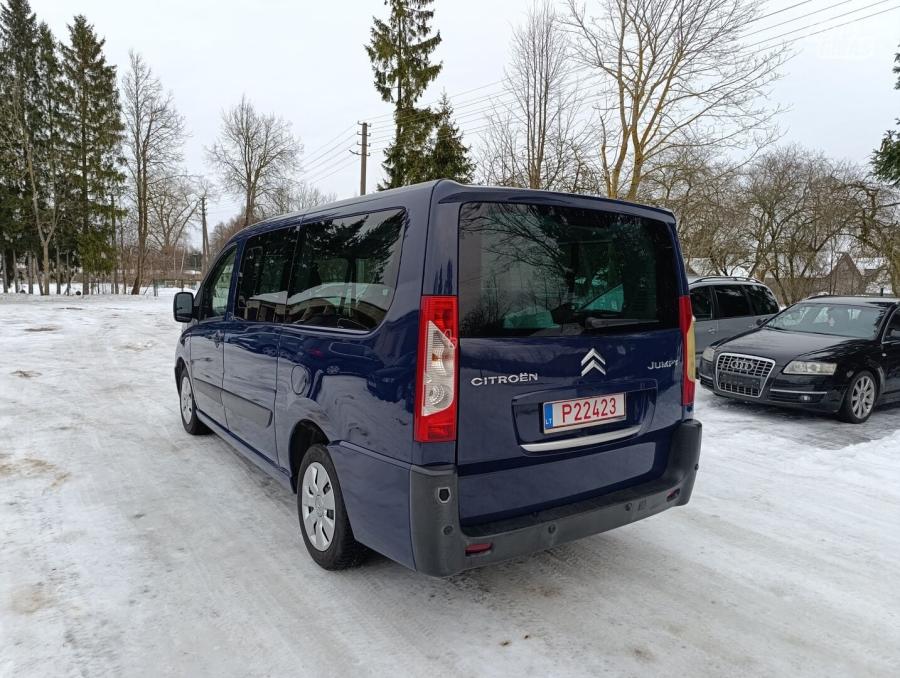 Blue Citroen Jumpy 2010 in Sirvintos, with an engine capacity of 2.00 L and mileage of 349 thousand km for 5500 €, photo 4 on AUTOMOTO.COM.LV