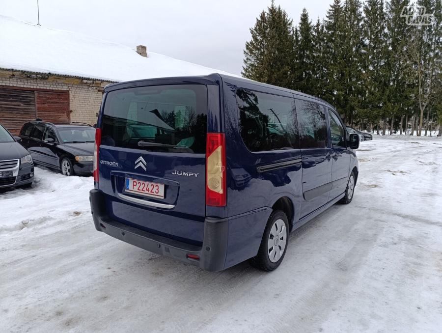 Blue Citroen Jumpy 2010 in Sirvintos, with an engine capacity of 2.00 L and mileage of 349 thousand km for 5500 €, photo 6 on AUTOMOTO.COM.LV
