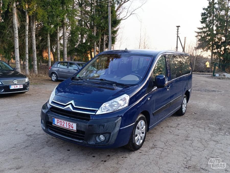 Blue Citroen Jumpy 2010 in Sirvintos, with an engine capacity of 2.00 L and mileage of 349 thousand km for 5200 €, photo 1 on AUTOMOTO.COM.LV