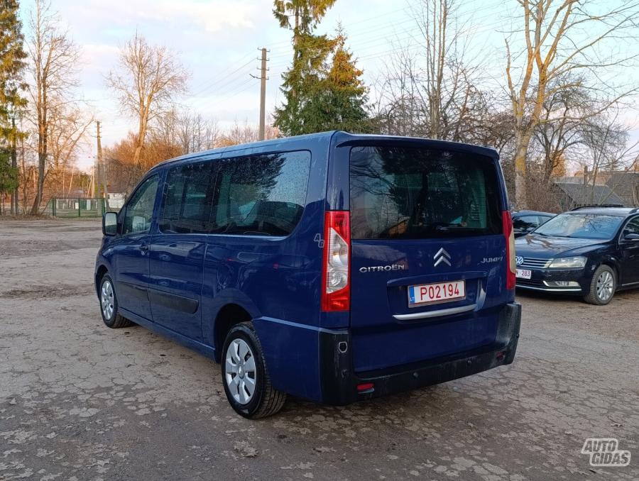 Blue Citroen Jumpy 2010 in Sirvintos, with an engine capacity of 2.00 L and mileage of 349 thousand km for 5200 €, photo 5 on AUTOMOTO.COM.LV