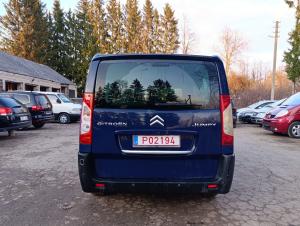 Blue Citroen Jumpy 2010 in Sirvintos, with an engine capacity of 2.00 L and mileage of 349 thousand km for 5200 €, photo 6 on AUTOMOTO.COM.LV