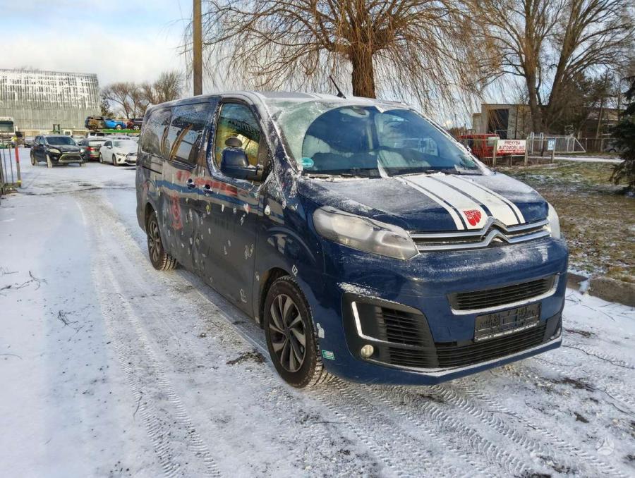 Zils Citroen Jumpy 2017 Marijampole, ar dzinēja tilpumu 2.00 L un nobraukumu 333 tūkst. km par 7500 €, foto 2 vietnē AUTOMOTO.COM.LV