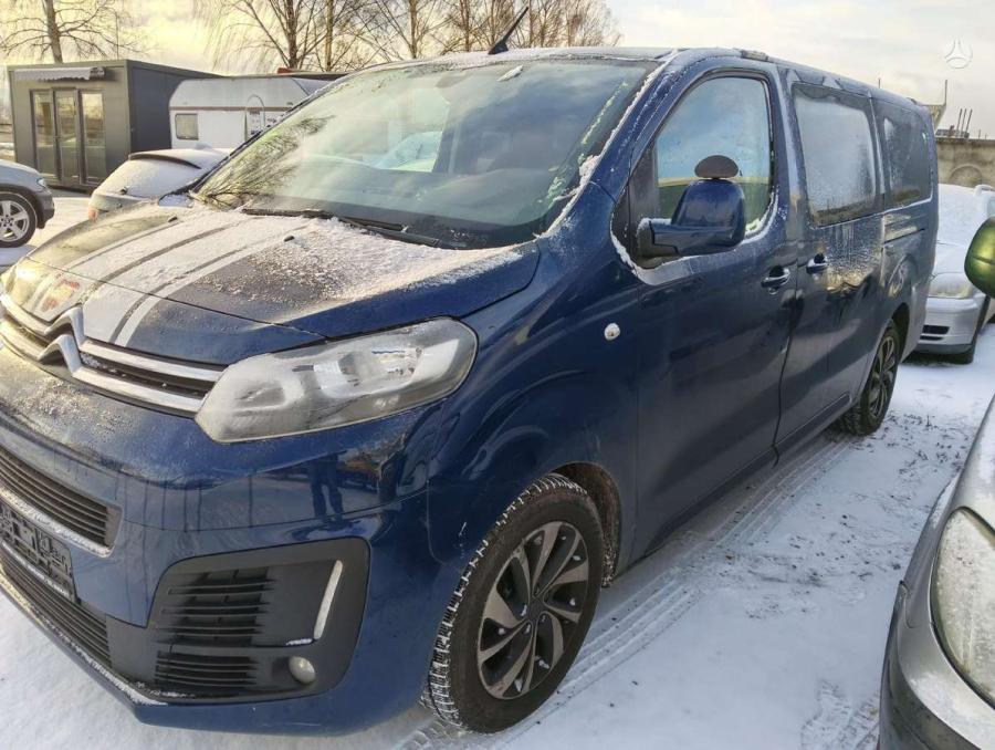 Zils Citroen Jumpy 2017 Marijampole, ar dzinēja tilpumu 2.00 L un nobraukumu 333 tūkst. km par 7500 €, foto 29 vietnē AUTOMOTO.COM.LV