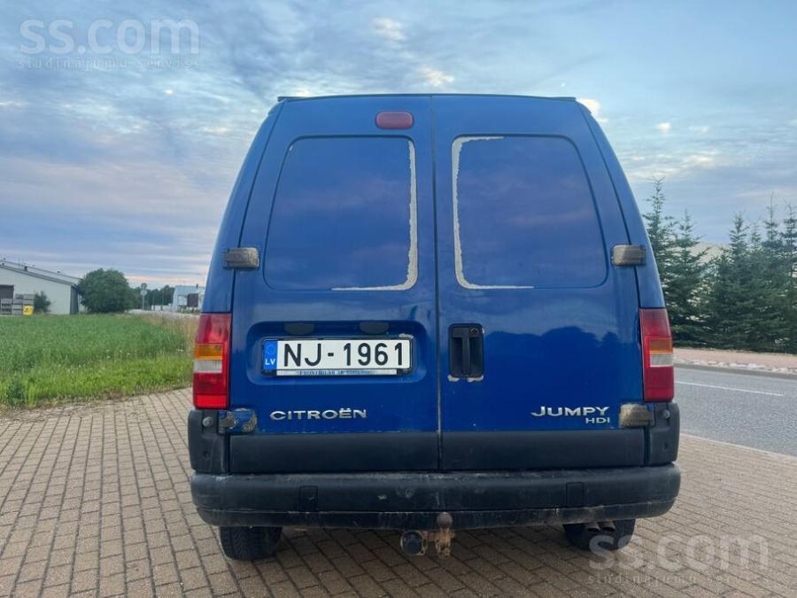 Синий Ситроен Jumpy 2006 в Салдус, объемом двигателя 2.00 л и пробегом 338 тыс. км за 1550 €, фото 6 на AUTOMOTO.COM.LV