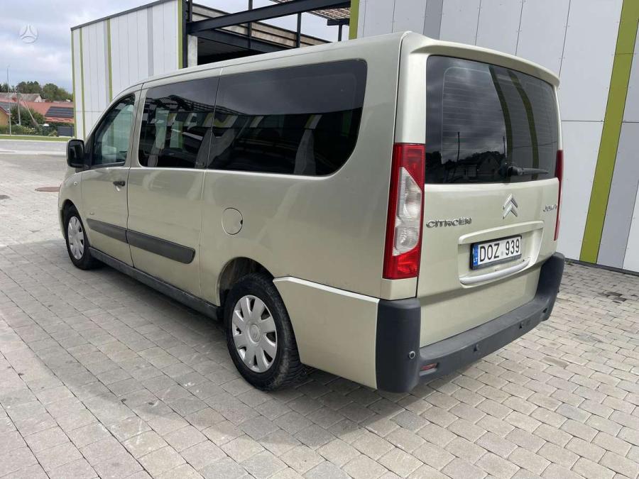 Brown Citroen Jumpy 2009 in Vilnius, with an engine capacity of 2.00 L and mileage of 350 thousand km for 3000 €, photo 1 on AUTOMOTO.COM.LV