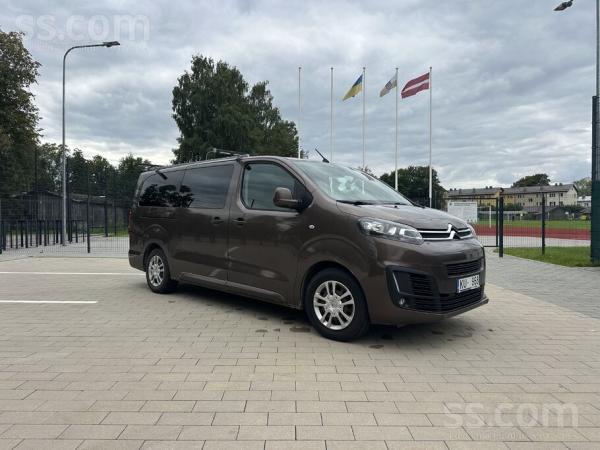 Brown Citroen Jumpy 2017 in Jelgava, with an engine capacity of 1.60 L and mileage of 169 thousand km for 12000 €, photo 1 on AUTOMOTO.COM.LV