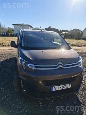 Brown Citroen Jumpy 2019 in Riga, with an engine capacity of 2.00 L and mileage of 120 thousand km for 23500 €, photo  on AUTOMOTO.COM.LV