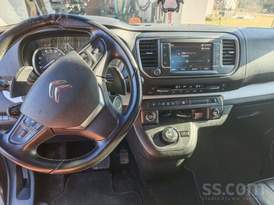 Brūns Citroen Jumpy 2019 Rīga, ar dzinēja tilpumu 2.00 L un nobraukumu 120 tūkst. km par 23500 €, foto 9 vietnē AUTOMOTO.COM.LV
