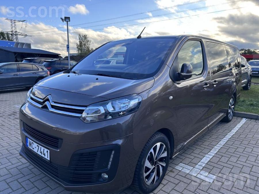 Brūns Citroen Jumpy 2019 Rīga, ar dzinēja tilpumu 2.00 L un nobraukumu 168 tūkst. km par 14500 €, foto 1 vietnē AUTOMOTO.COM.LV