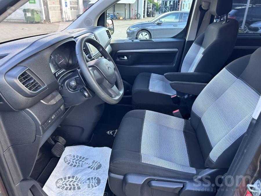 Brūns Citroen Jumpy 2019 Rīga, ar dzinēja tilpumu 2.00 L un nobraukumu 168 tūkst. km par 14500 €, foto 7 vietnē AUTOMOTO.COM.LV