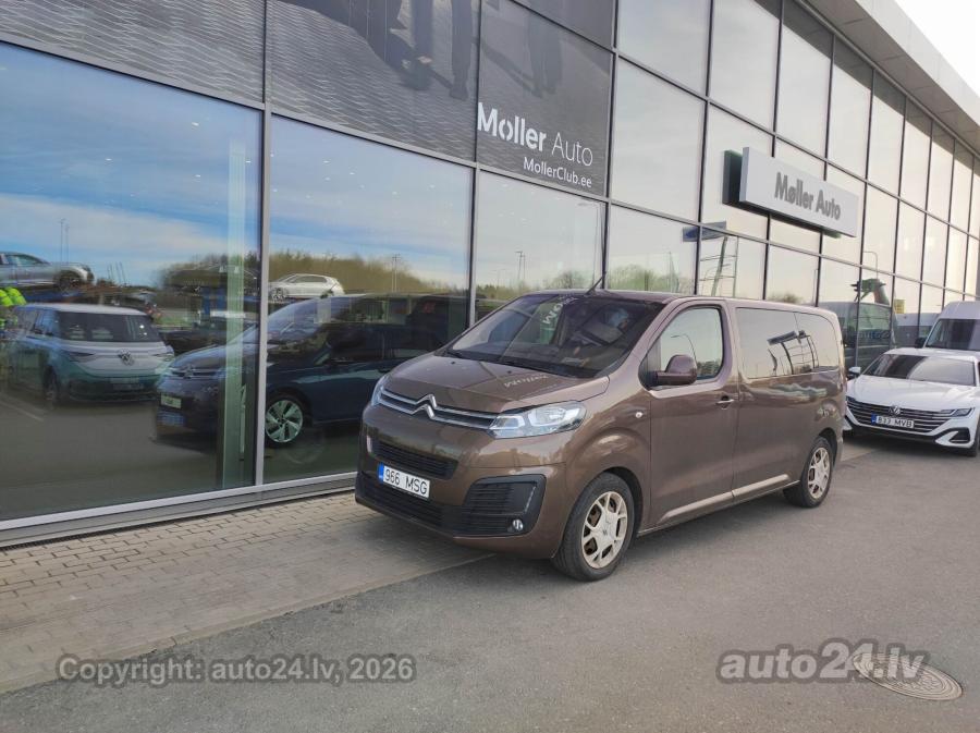 Brown Citroen Jumpy 2019 in Tallinn, with an engine capacity of 2.00 L and mileage of 99 thousand km for 17900 €, photo 1 on AUTOMOTO.COM.LV
