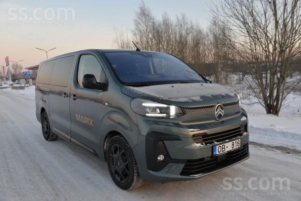 Zaļš Citroen Jumpy 2025 Rīga, ar dzinēja tilpumu 2.00 L un nobraukumu 8 tūkst. km par 37200 €, foto 1 vietnē AUTOMOTO.COM.LV