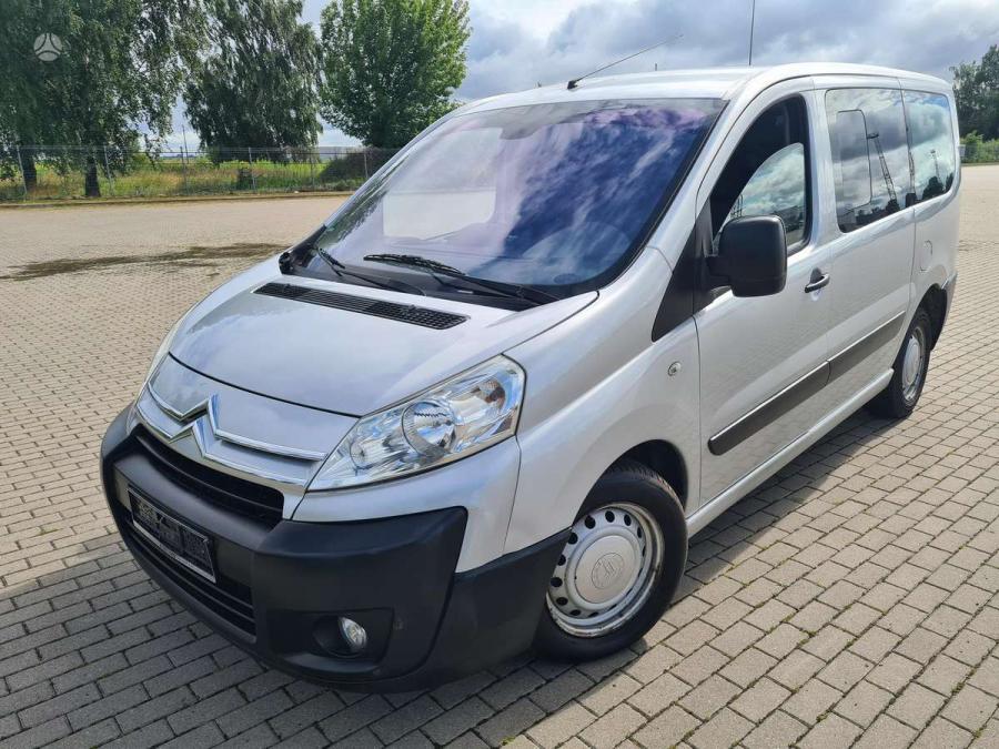 Grey Citroen Jumpy 2011 in Marijampole, with an engine capacity of 2.00 L and mileage of 287 thousand km for 3299 €, photo 4 on AUTOMOTO.COM.LV