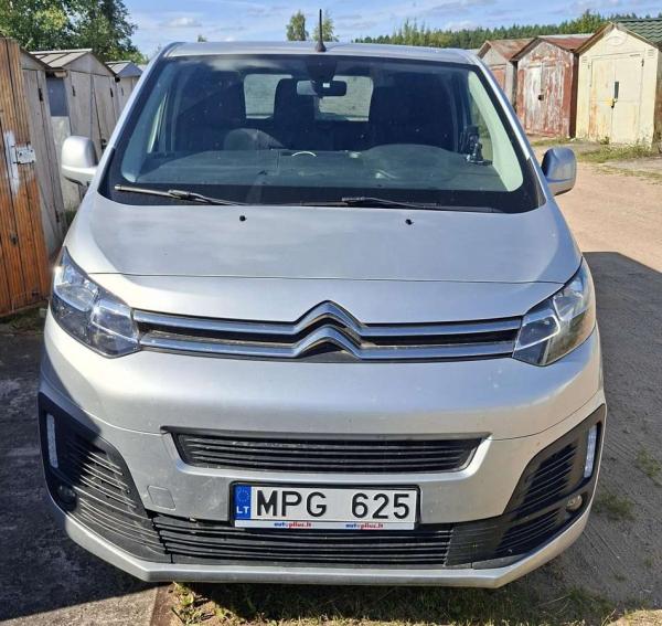 Grey Citroen Jumpy 2018 in Utena, with an engine capacity of 2.00 L and mileage of 77 thousand km for 11500 €, photo 4 on AUTOMOTO.COM.LV