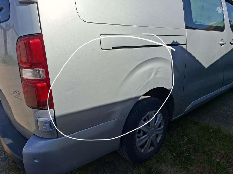 Серый Ситроен Jumpy 2018 в Утена, объемом двигателя 2.00 л и пробегом 77 тыс. км за 11500 €, фото 19 на AUTOMOTO.COM.LV