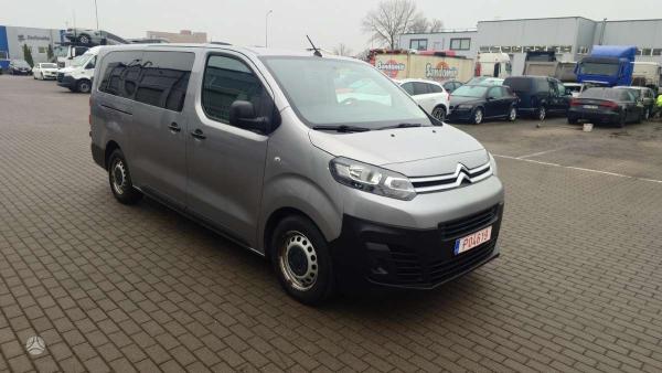 Grey Citroen Jumpy 2019 in Klaipeda, with an engine capacity of 1.50 L and mileage of 123 thousand km for 13900 €, photo 1 on AUTOMOTO.COM.LV