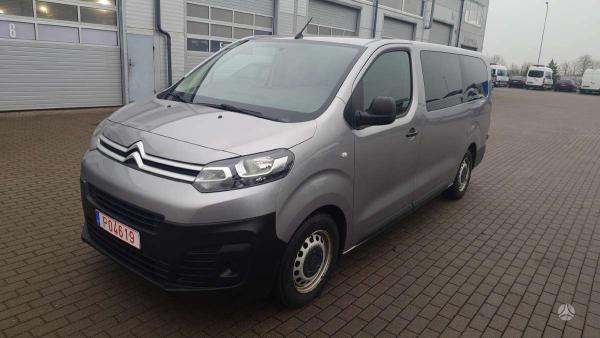 Grey Citroen Jumpy 2019 in Klaipeda, with an engine capacity of 1.50 L and mileage of 123 thousand km for 13900 €, photo 2 on AUTOMOTO.COM.LV