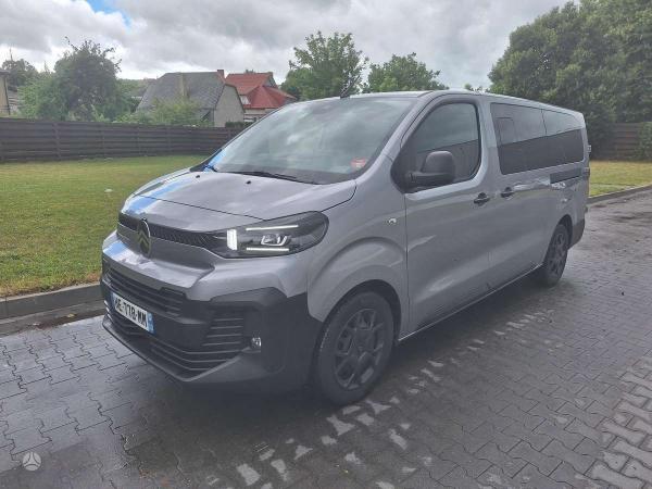 Grey Citroen Jumpy 2025 in Taurage, with an engine capacity of 2.00 L and mileage of 28 thousand km for 26700 €, photo 1 on AUTOMOTO.COM.LV