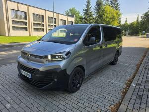 Grey Citroen Jumpy 2025 in Taurage, with an engine capacity of 2.00 L and mileage of 31 thousand km for 26300 €, photo  on AUTOMOTO.COM.LV